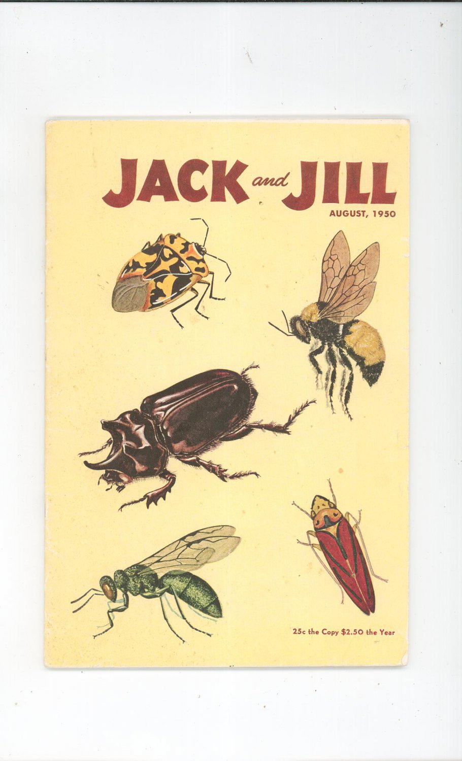 Jack And Jill Magazine Vintage August 1950 Jack And Jill Magazine Vintage August 1950