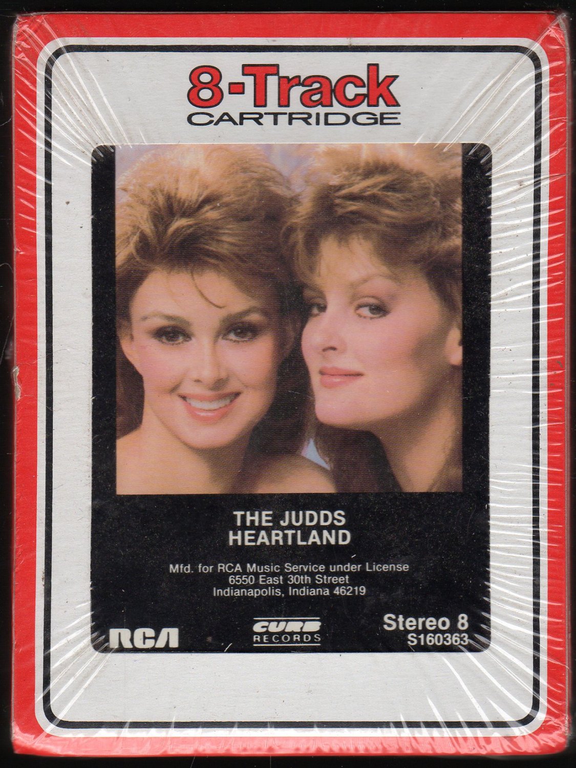 The Judds Heartland 1987 Rca Sealed Ac5 8 Track Tape