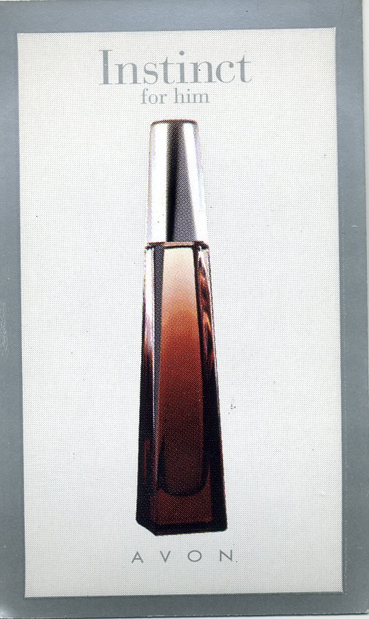 Avon Mens Cologne Sample - Instinct!