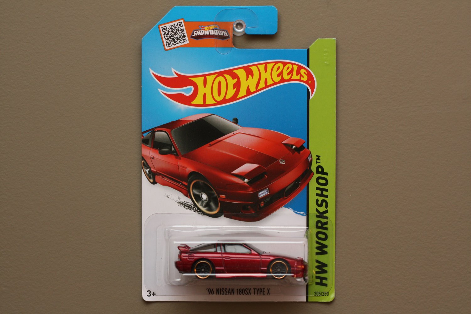 Hot Wheels 2015 HW Workshop 96 Nissan 180SX Type X red Hot Wheels 2015 HW Workshop 96 Nissan 180SX Type X red