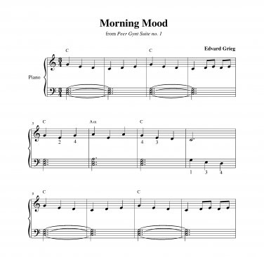 Grieg - Morning Mood