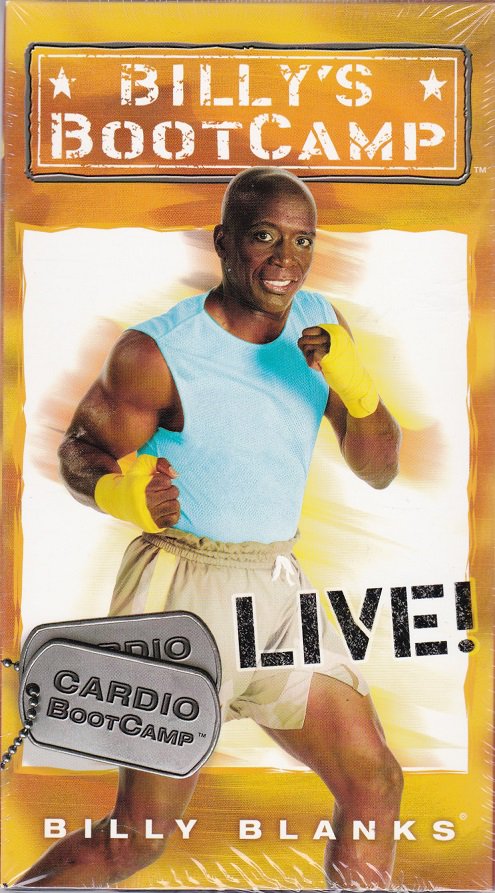 NEW - Billy Blanks BILLY'S BOOTCAMP CARDIO Workout - VHS 0550540 NEW - Billy Blanks BILLY'S BOOTCAMP CARDIO Workout - VHS 0550540