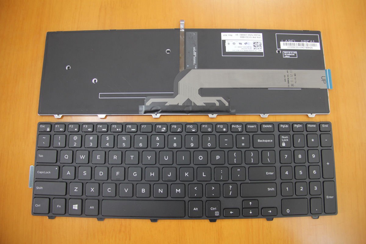 New US For Dell Inspiron 15 5000 Series 15 5551 5555 5558 Keyboard