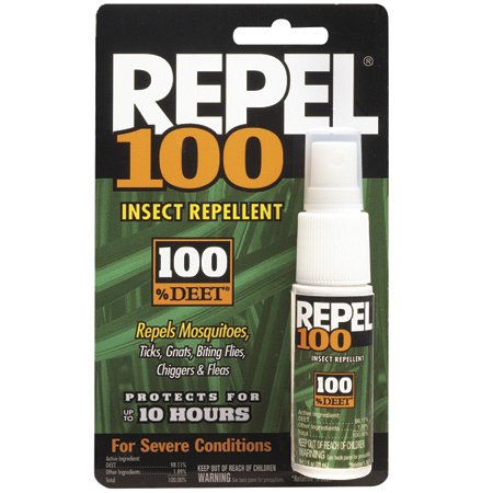 Repel 100 100% DEET BUG INSECT REPELLENT NEW MOSQUITOES