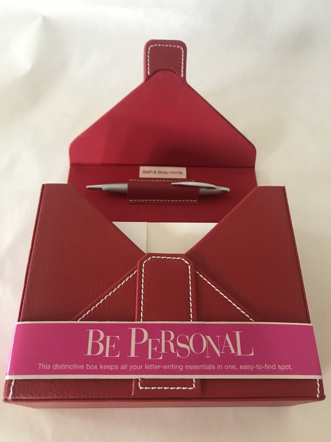 BE PERSONAL Writing Stationery Box Case Set - 20 Note Cards & Envelopes ...