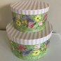 2 Decorative Hat Boxes Bouquet Box Michaels Hobby Lobby Walmart ...