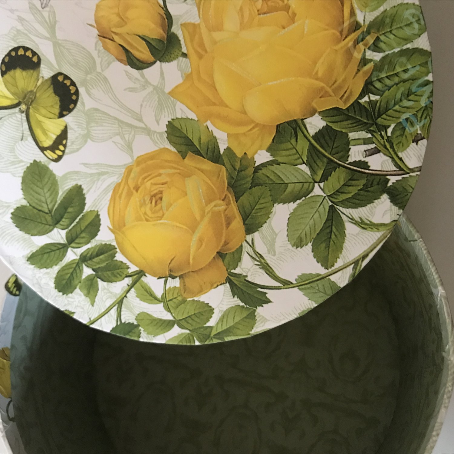 2 Decorative Hat Boxes Rosa Box Michaels Hobby Lobby Walmart Container ...