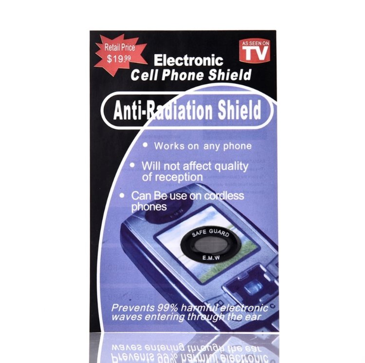 EMF Protection Radiation Shield for Cell Phones, TV iPad Tablet Laptop ...