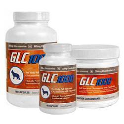 GLC 1000 for Dogs 1000mg 180 Glucosamine Chondroitin Supplement Capsules