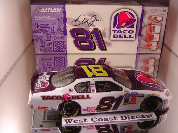 1:24 Dale Earnhardt Jr #81 Taco Bell 2004 Talladega Car