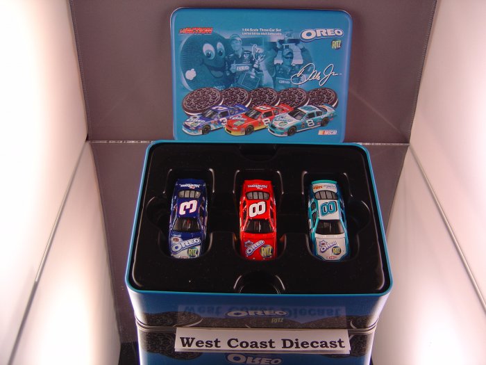 1/64 Dale Earnhardt Jr Oreo/Ritz Tin Set 2004 Busch Daytona