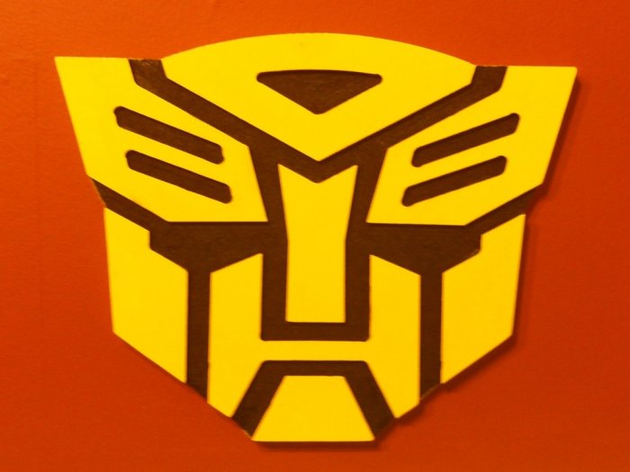 Transformers 3D sign