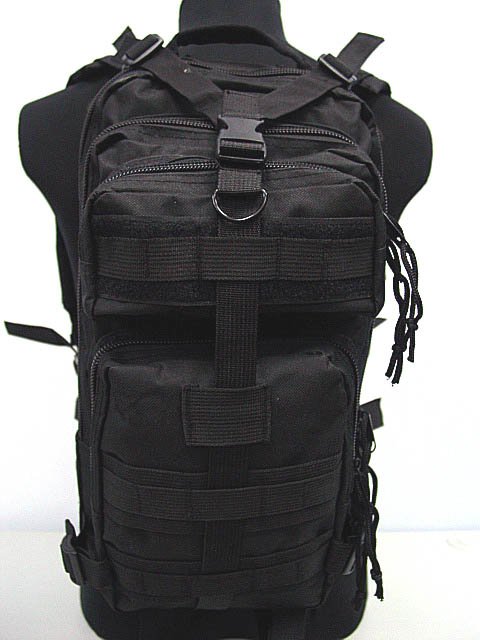 Level 3 Milspec Tactical Molle Assault Backpack Bag BK