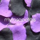 Petals - 200 Wedding Silk Rose Flower Petals Wedding Favors - Black ...