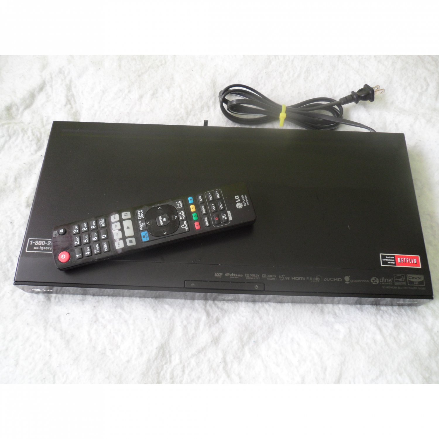 LG BX580 3D Blu-ray disc player