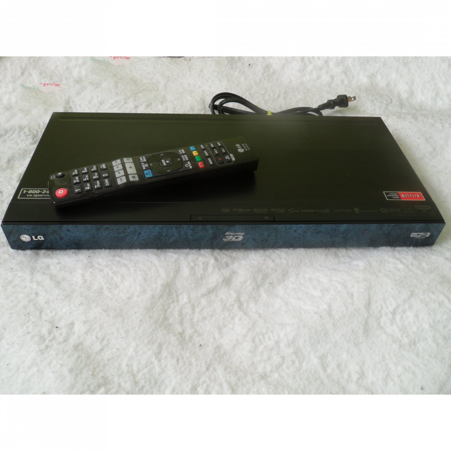 LG BX580 3D Blu-ray disc player