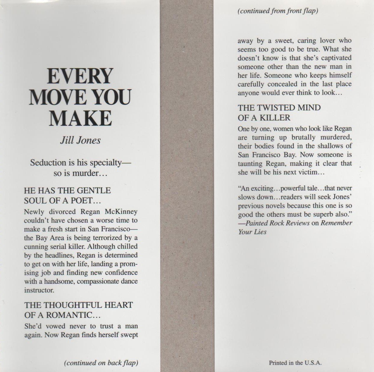 Every Move You Make by Jill Jones