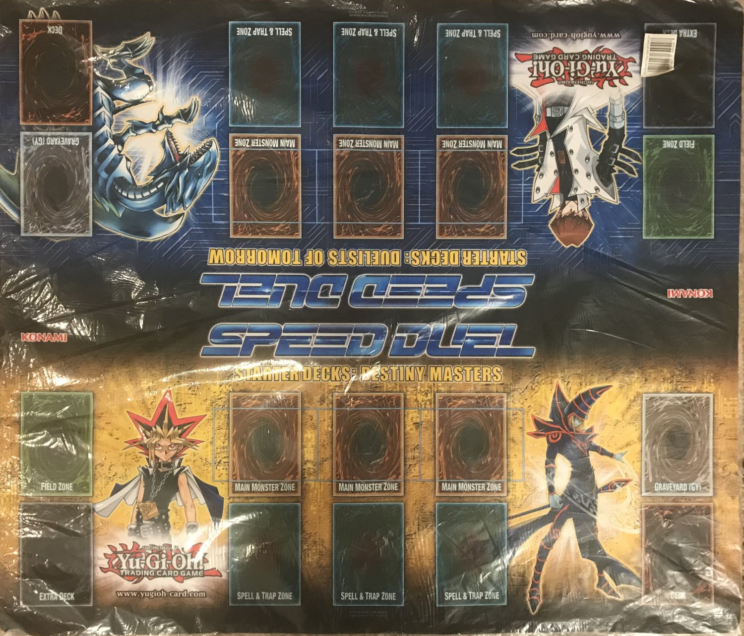 Yu-Gi-Oh Official Speed Duel 2-Player Playmat (SEALED)