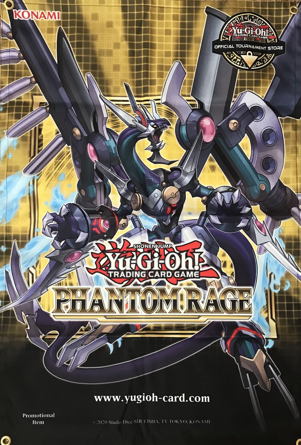 Yu-Gi-Oh! Official TCG Phantom Rage (PHRA) OTS Banner
