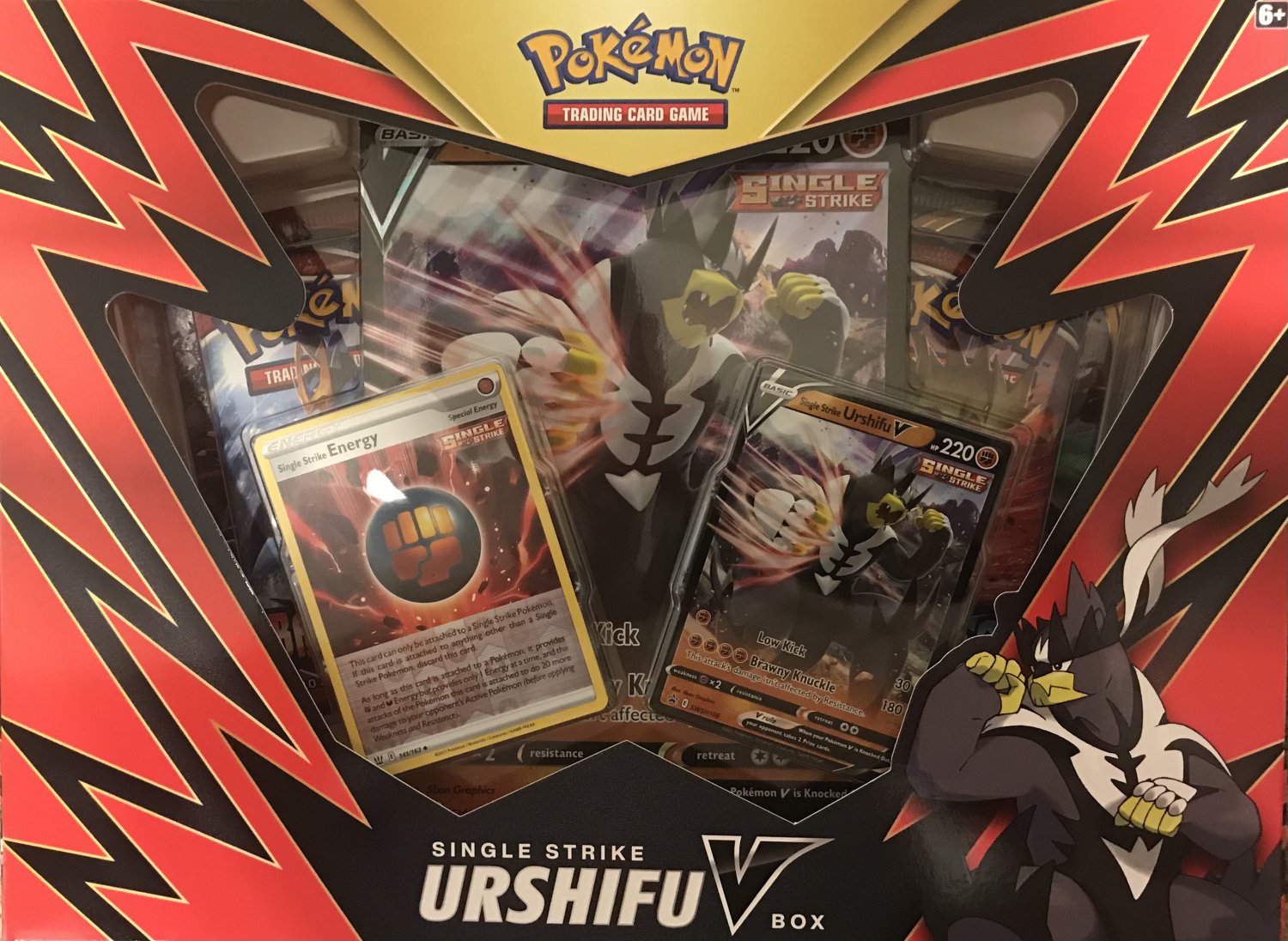 Pokémon TCG: Single Strike Urshifu V Box