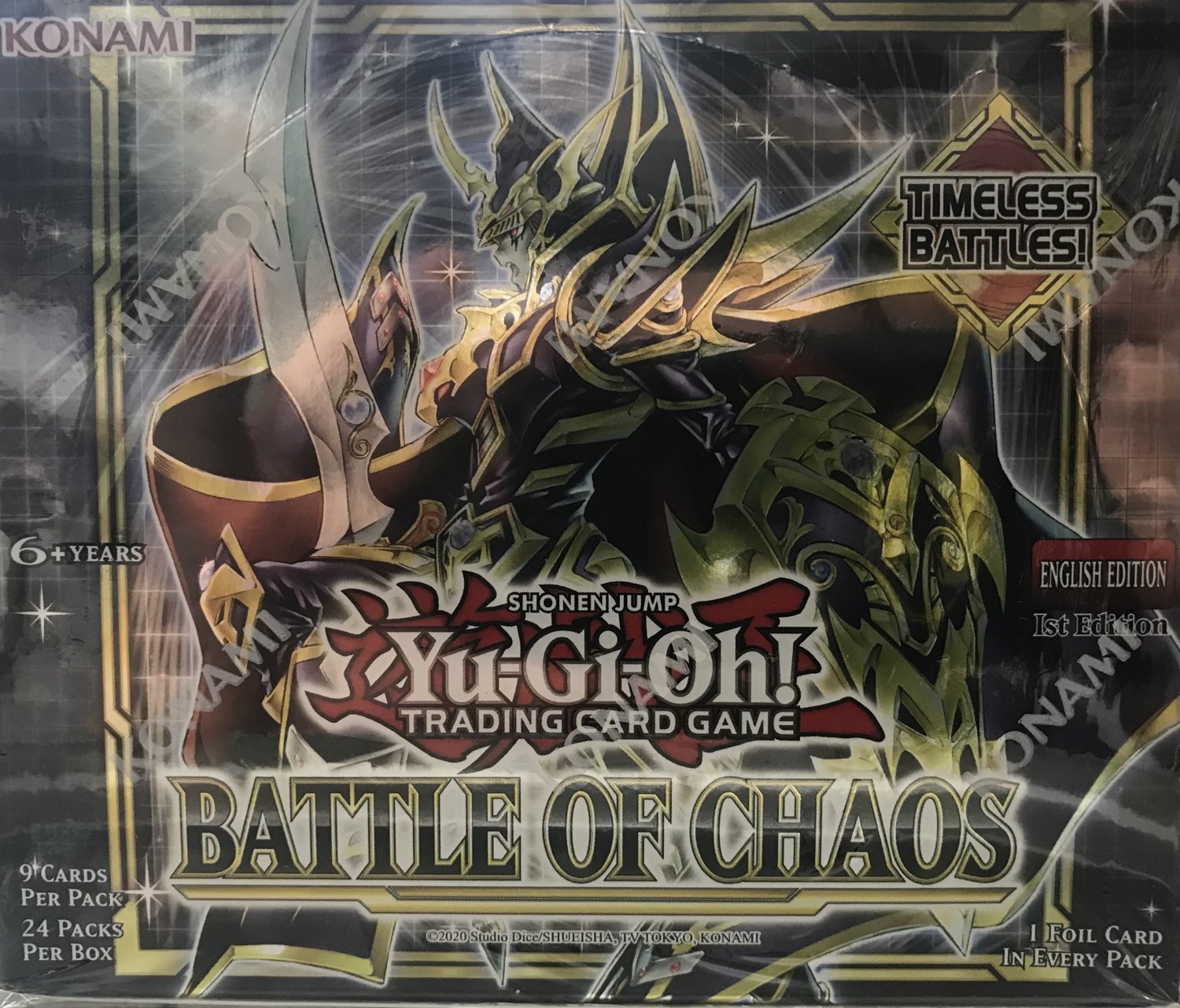 Yu-Gi-Oh! Battle of Chaos Booster Box (1st Edition)