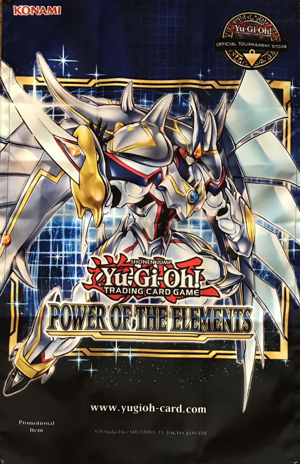 Yu-Gi-Oh! Official TCG Power Of The Elements (POTE) OTS Banner