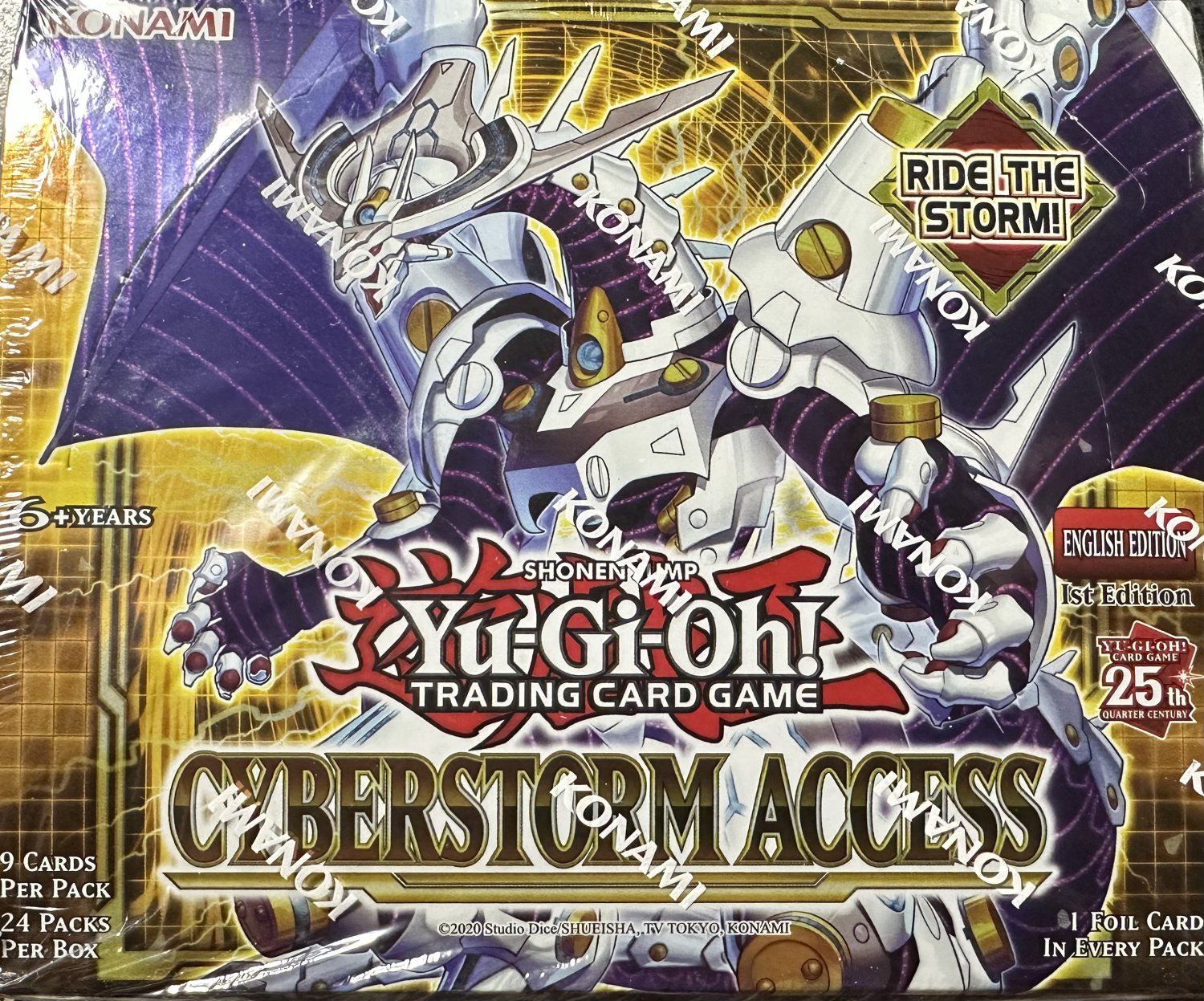 Yu-Gi-Oh! Cyberstorm Access (CYAC) Booster Box (1st Edition)