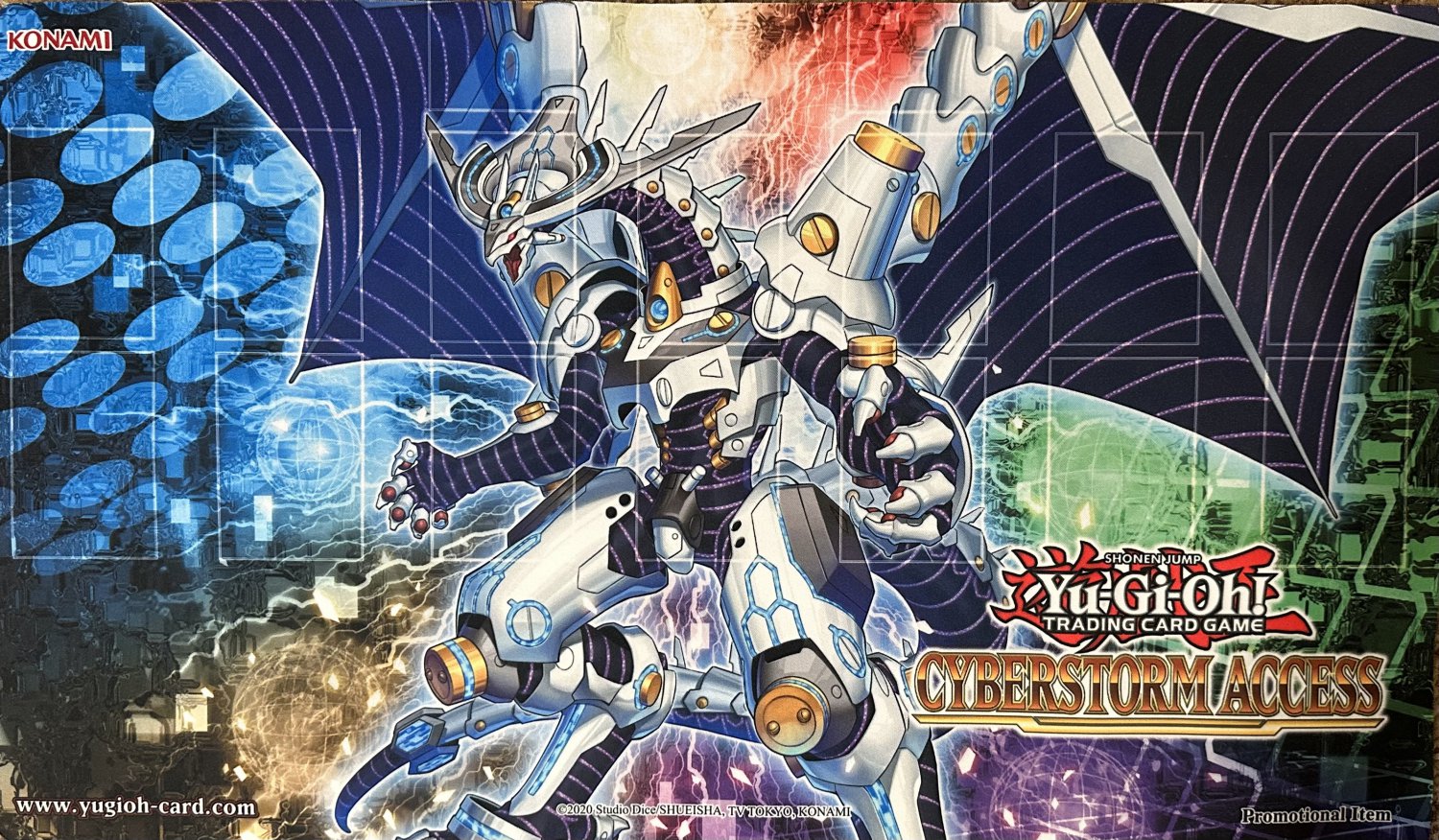 Yu-Gi-Oh! Cyberstorm Access (CYAC) Playmat