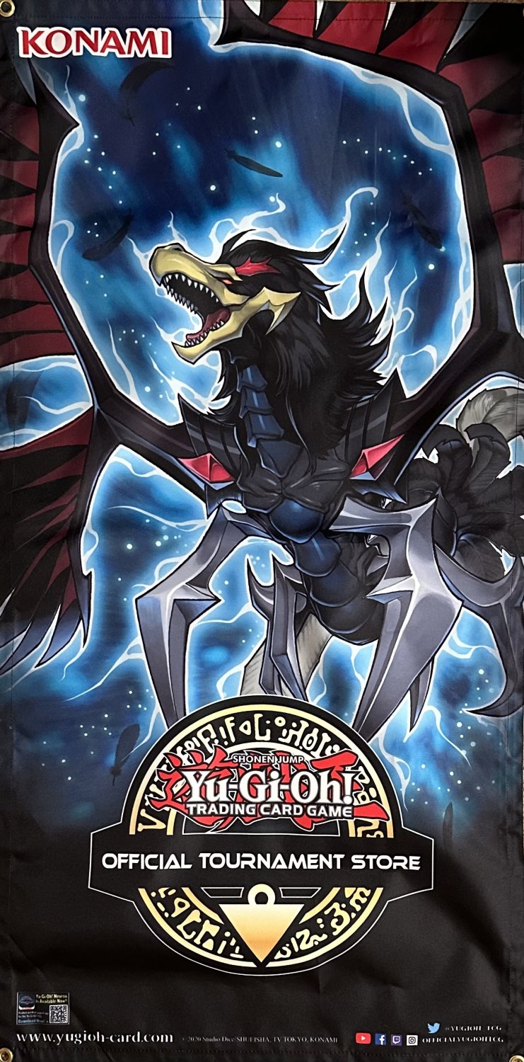Yu-Gi-Oh! Official TCG Official Tournament Store OTS Banner Black ...