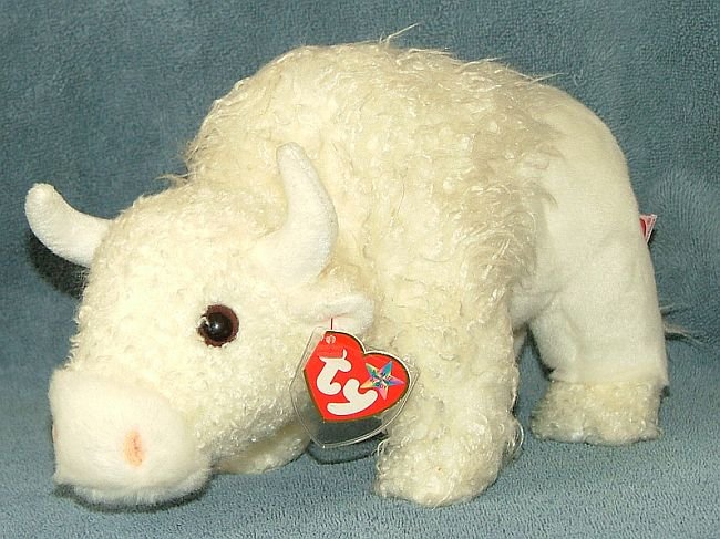 TY Beanie Buddy Roam Buffalo 2000 Retired Free Shipping
