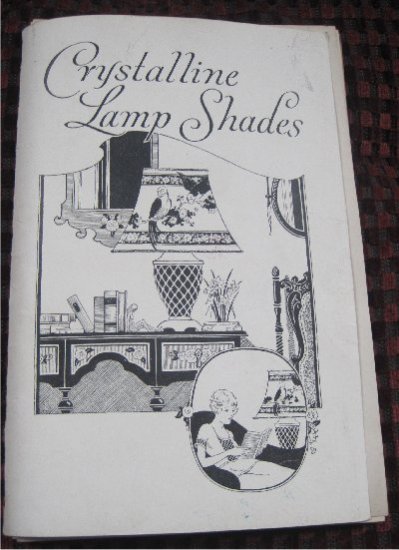 Vintage Crystalline Lamp Shades Designs patterns - Scissor painting ...