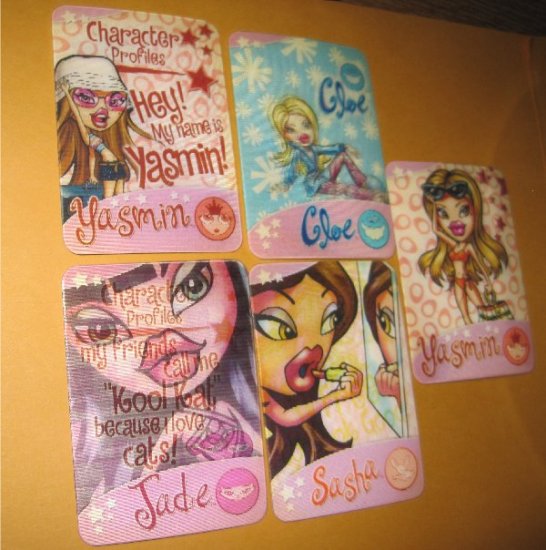 Y2K Vintage BRATZ Magic Motion Cards 2003 Lenticular trading cards