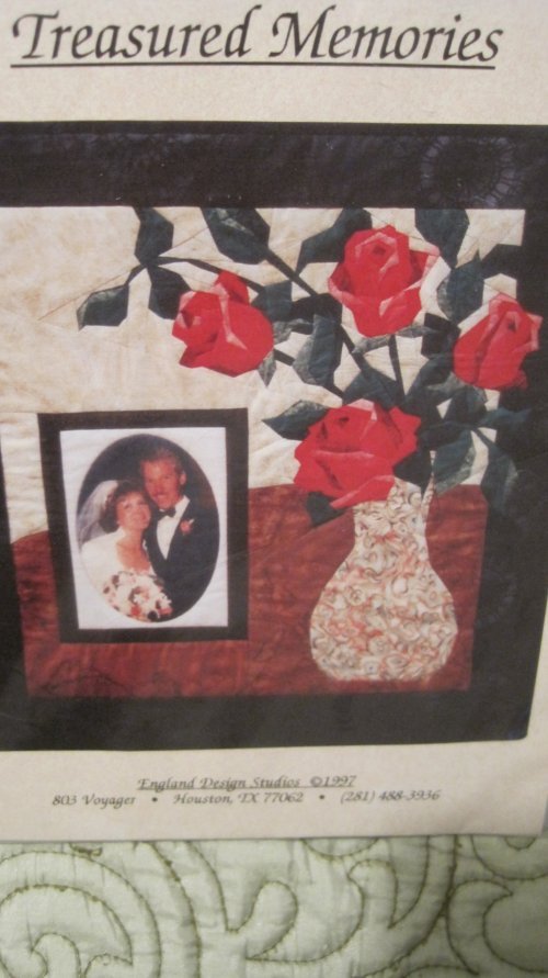 Treasured Memories Paper Piecing Quilt Pattern by England Design Studios