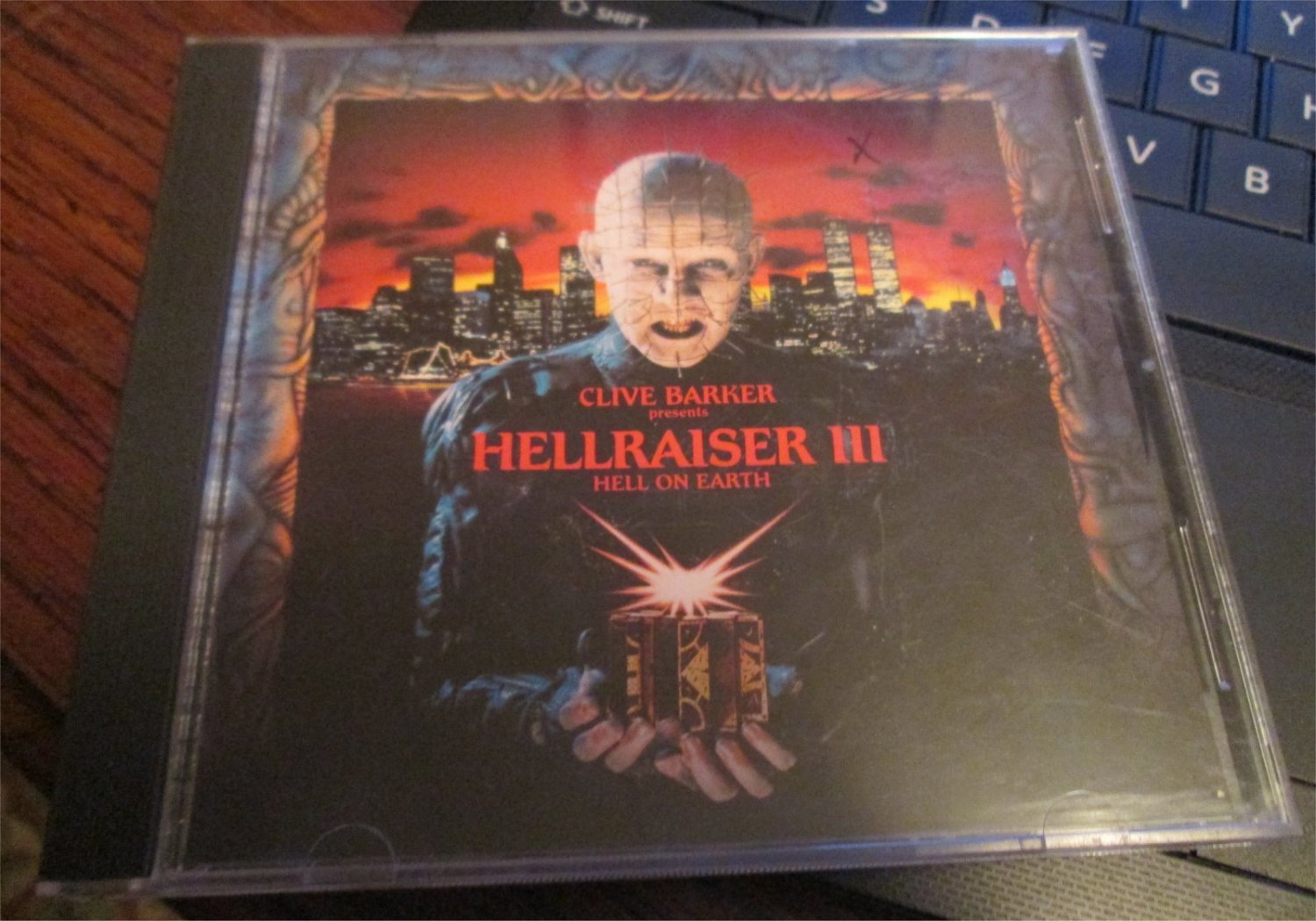 HELLRAISER III 3 HELL ON EARTH CD SOUNDTRACK MOTORHEAD HOUSE OF LORDS RARE