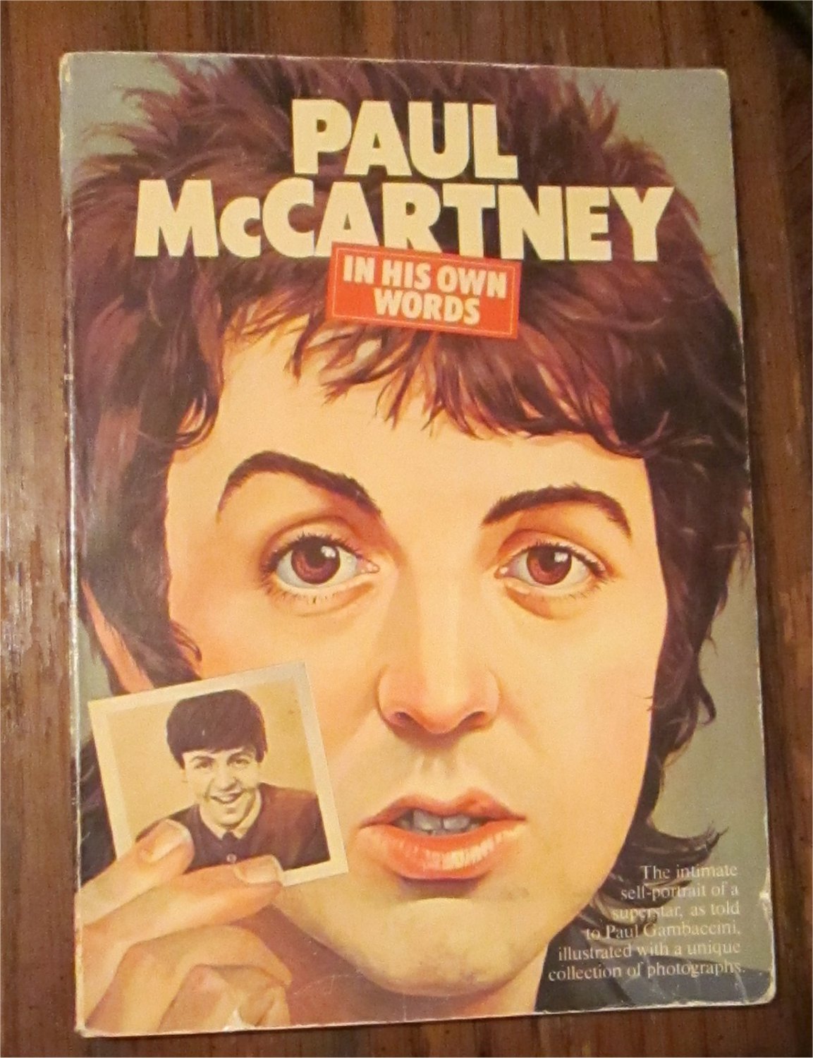 PAUL McCARTNEY In His Own Words Softcover book from 1976 THE BEATLES ...
