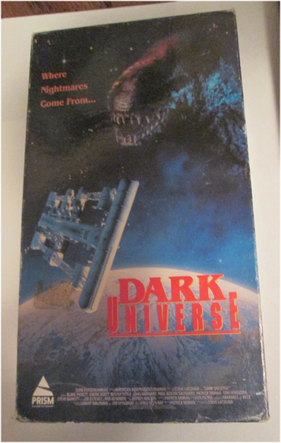 DARK UNIVERSE VHS HORROR Steve Latshaw ALIEN knock Off