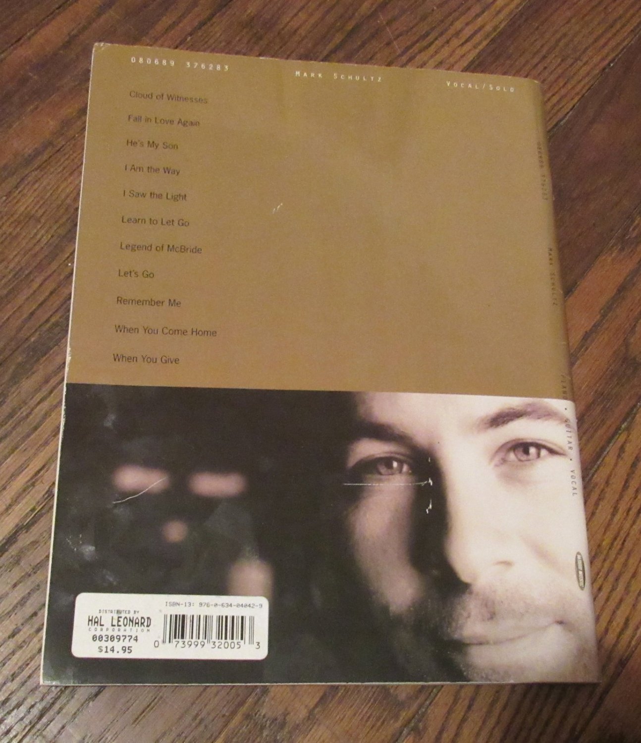 Mark Schultz - (Piano/Vocal/Guitar Artist Songbook) Paperback Christian