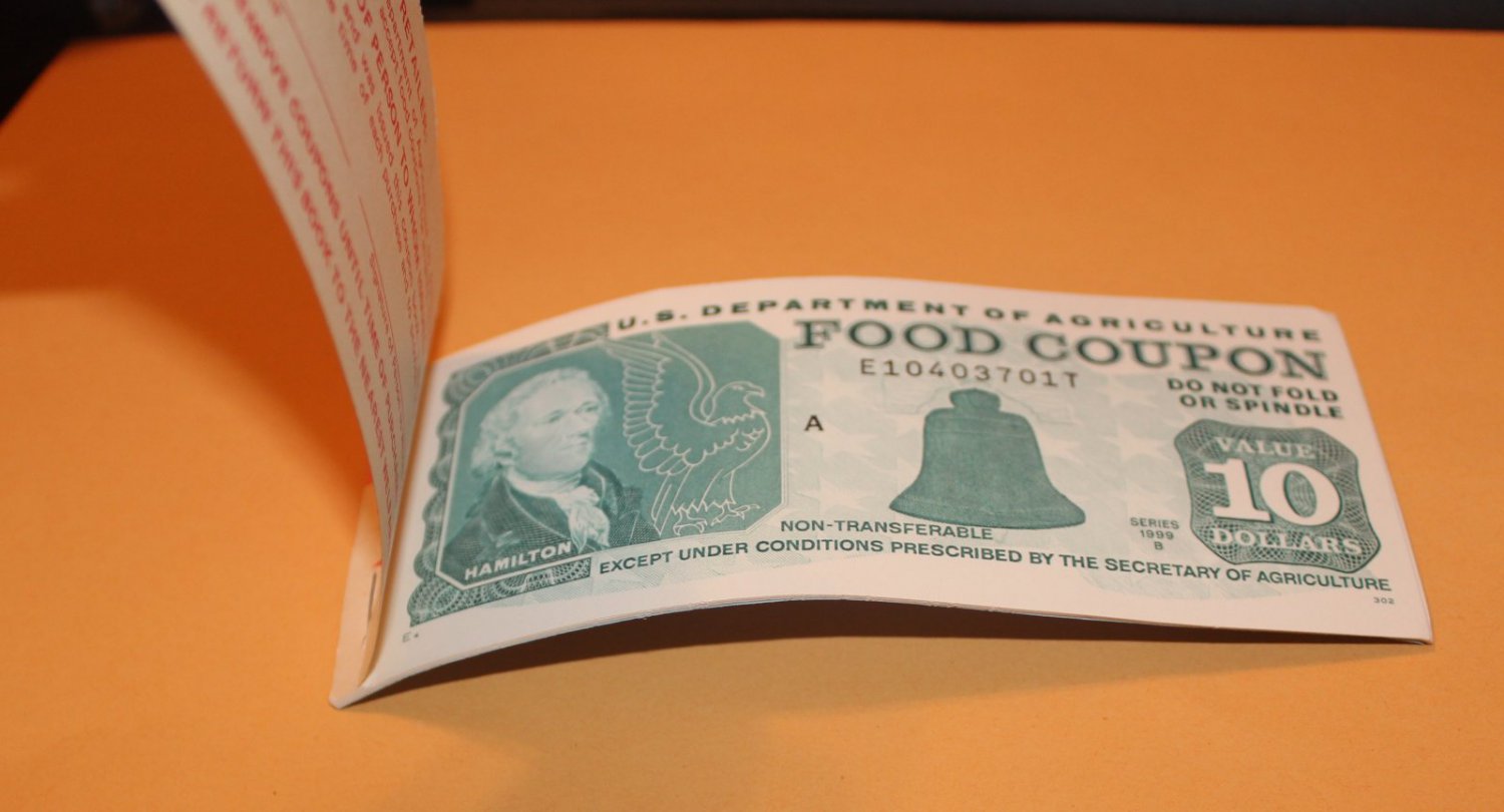 $60 Incomplete USDA Food Stamp coupon book FREE SHIPPING