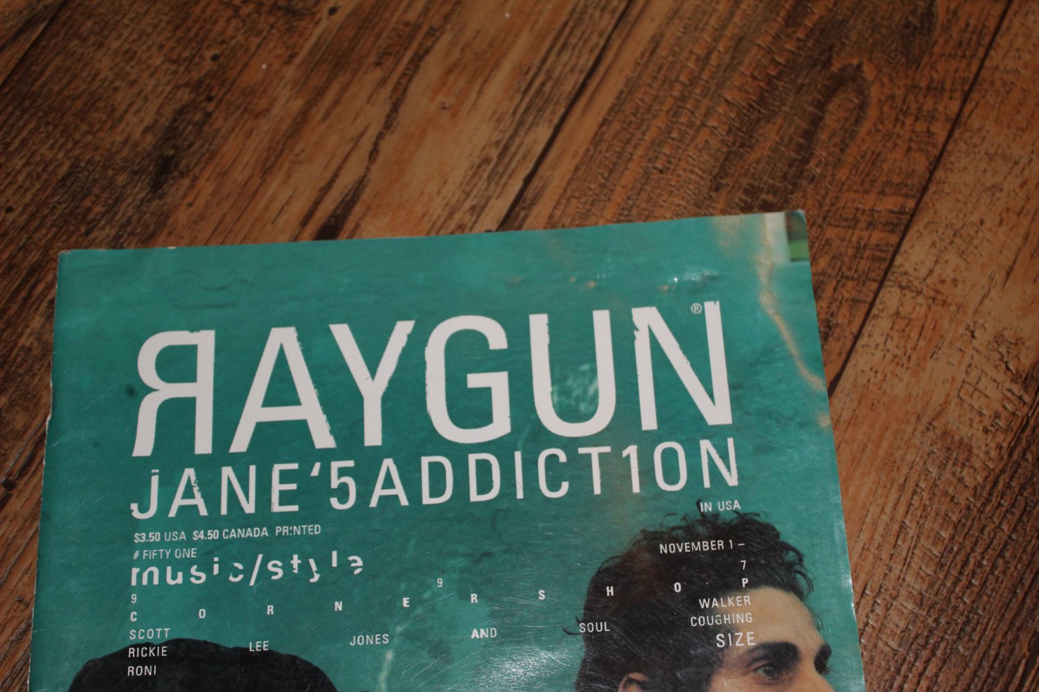 RARE VINTAGE RAYGUN Magazine Janes Addiction Cover FREE SHIPPING ...