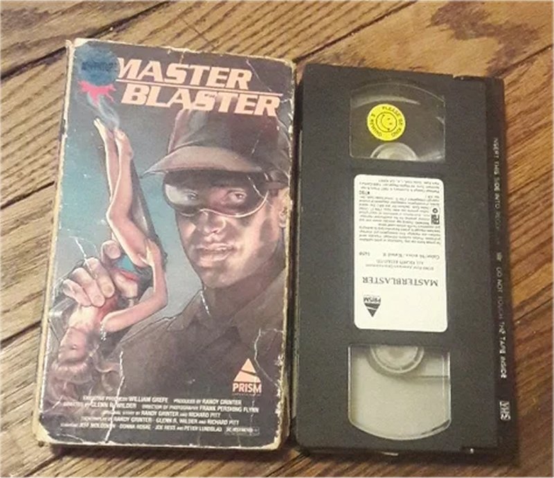 Master Blaster VHS Horror Prism Video Tested 1987 - EXTREMELY RARE!!!