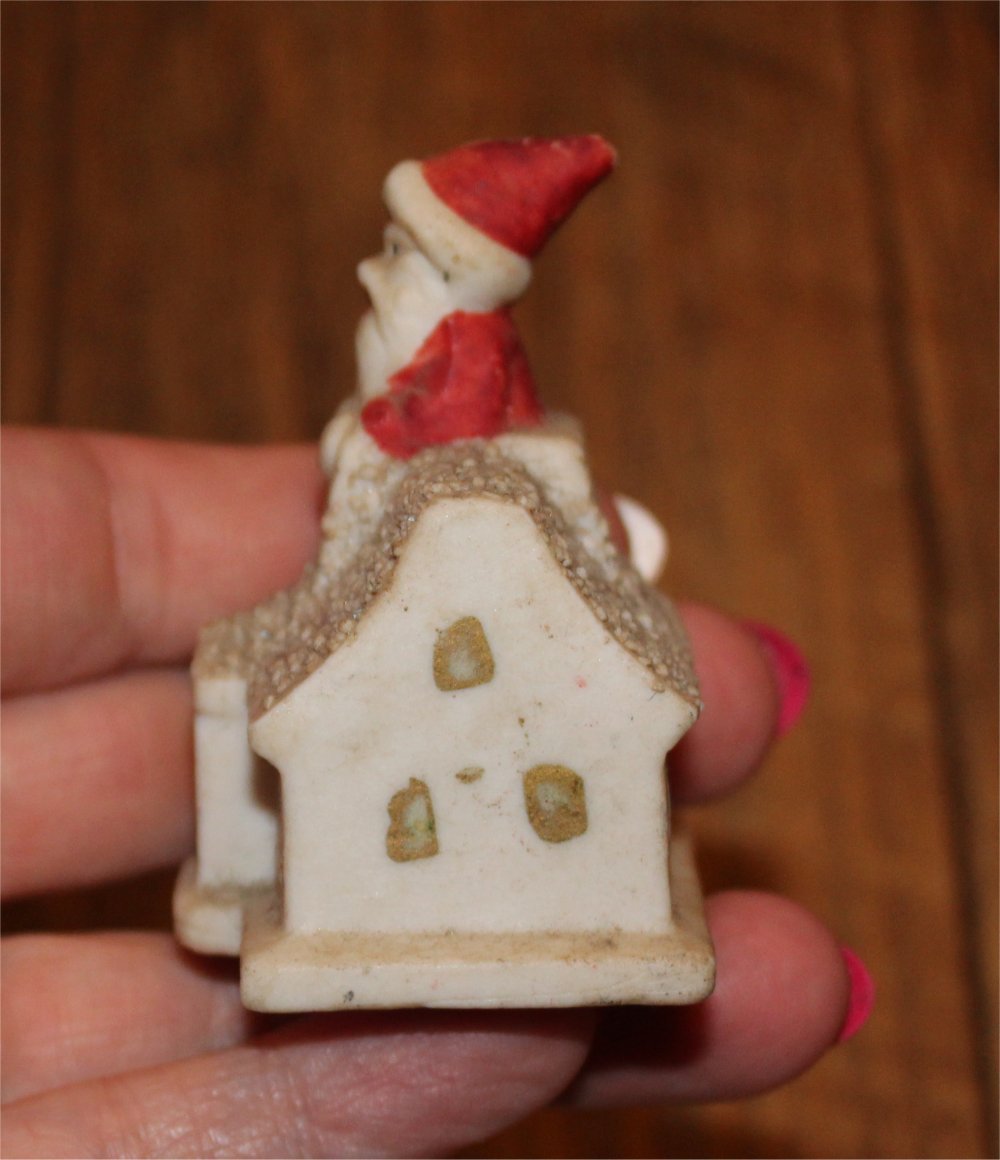 Antique 1920s 1930s Vintage Japan Bisque Christmas Snowbaby Santa Claus ...