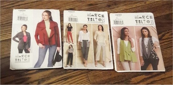 Marcy Tilton Uncut Sewing Patterns Lot Free Shipping