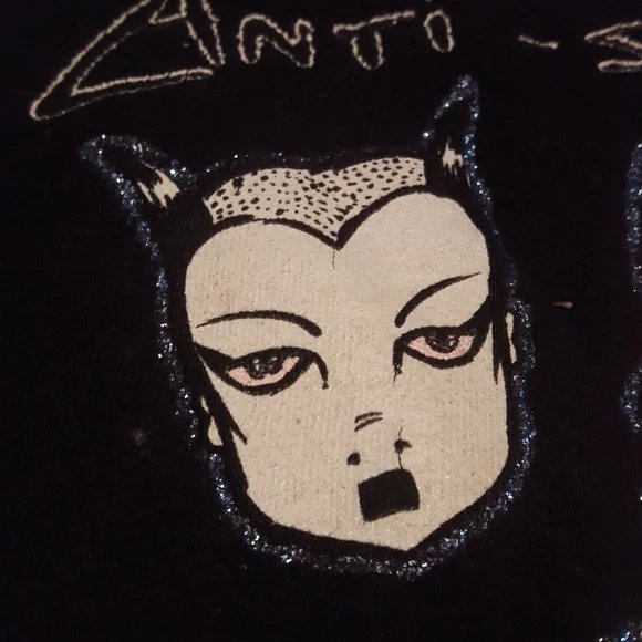 Vintage late 90s y2k Mall Pastel Goth Witch Vamp fits Ladies Medium