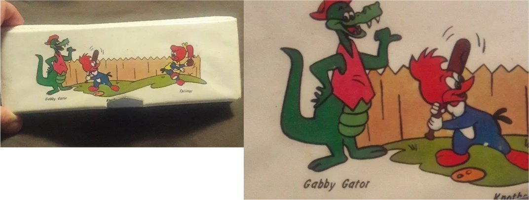 Vintage Woody Woodpecker Gabby Gator Knothead Splinter Walter Lantz ...