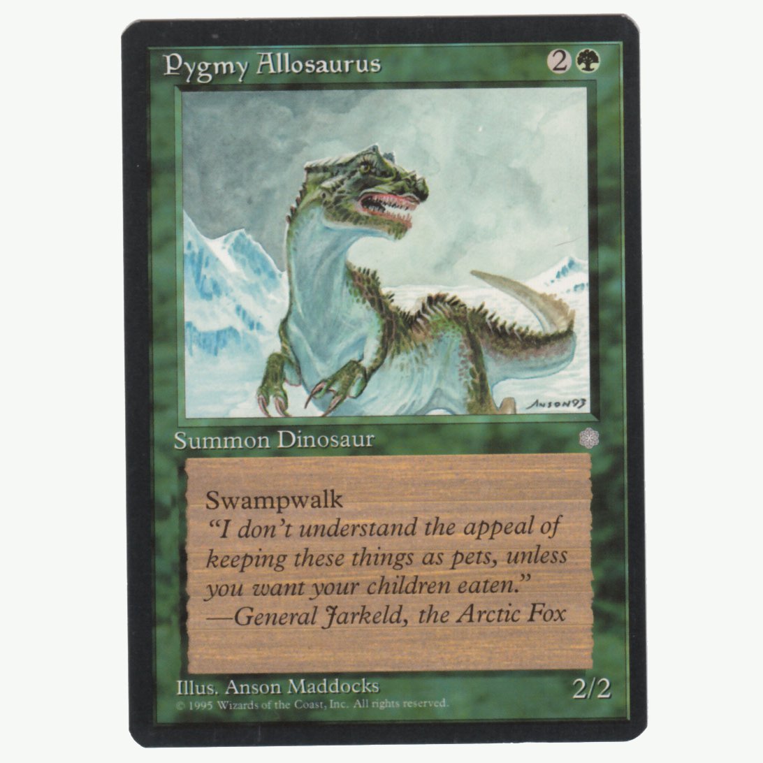 Pygmy Allosaurus Ice Age NM Magic The Gathering MTG