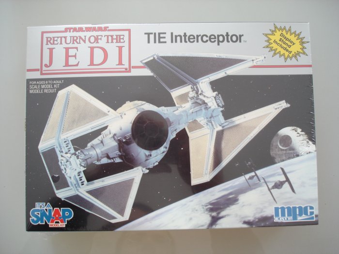 ERTL MPC TIE Interceptor Model Kit NEW