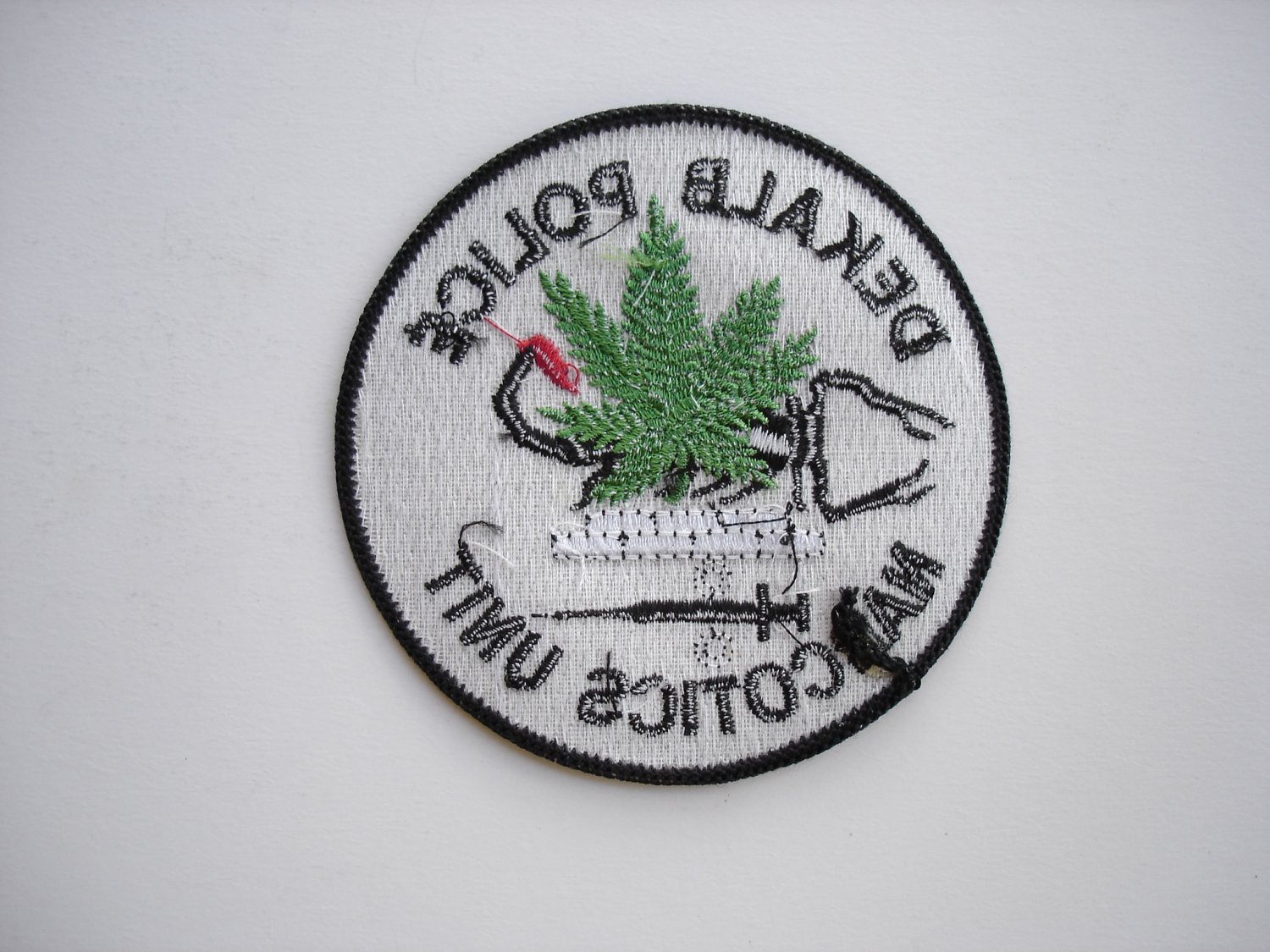 DeKalb County Narcotics Unit Police Patch