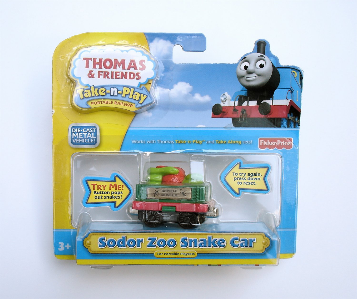 Thomas & Friends Sodor Zoo Snake Car NEW