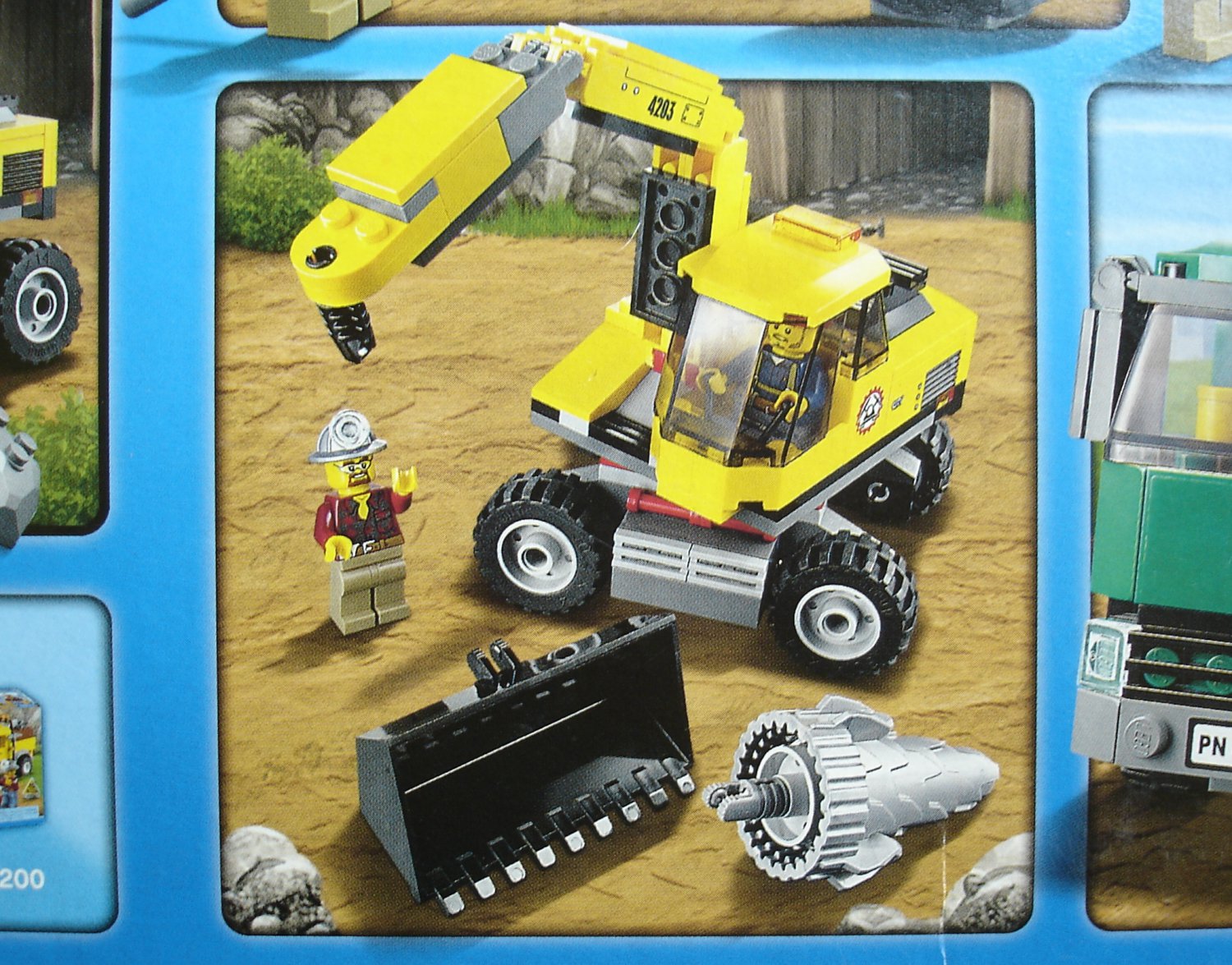LEGO City Excavator Transport 4203 NEW