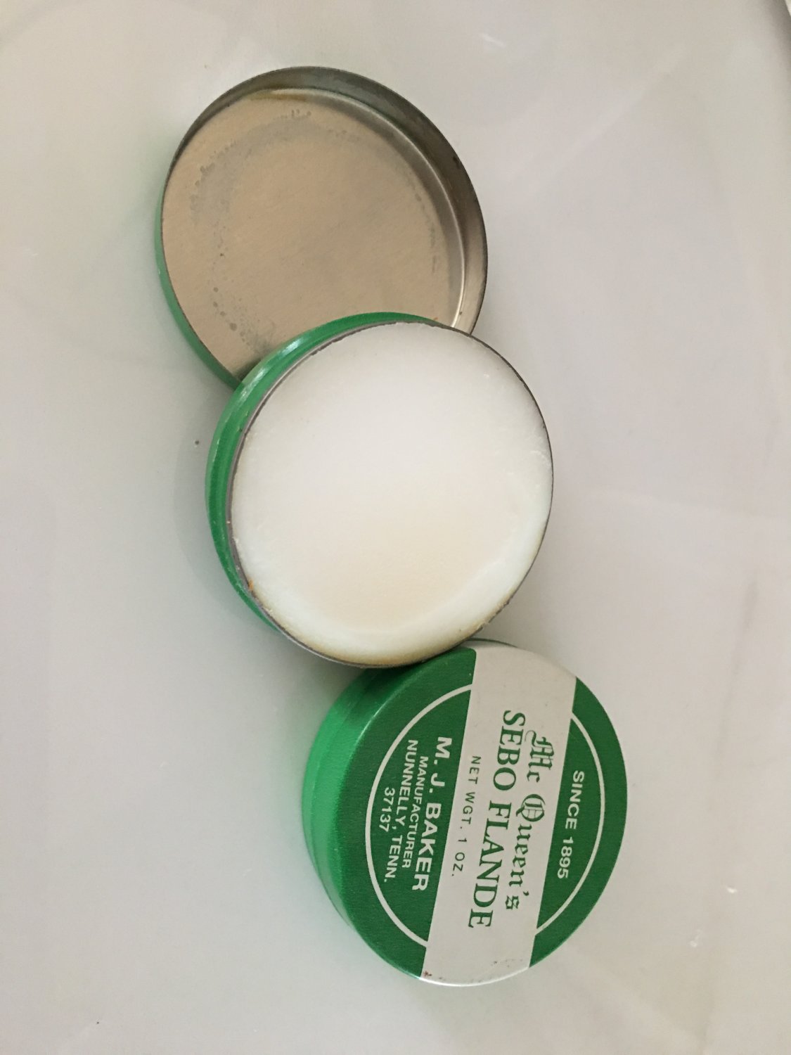 SOLD! MR QUEENS SEBO FLANDE Pure MUTTON TALLOW